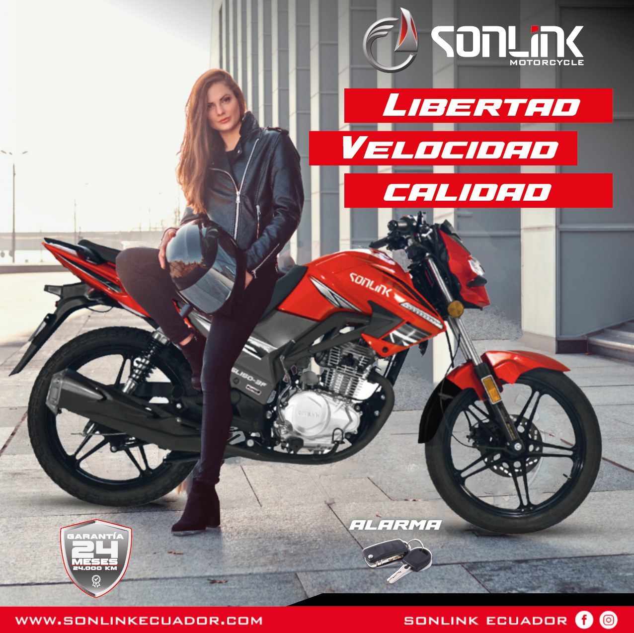 Moto Sonlink 150cc TBF150-3 - Almacenes Arcos